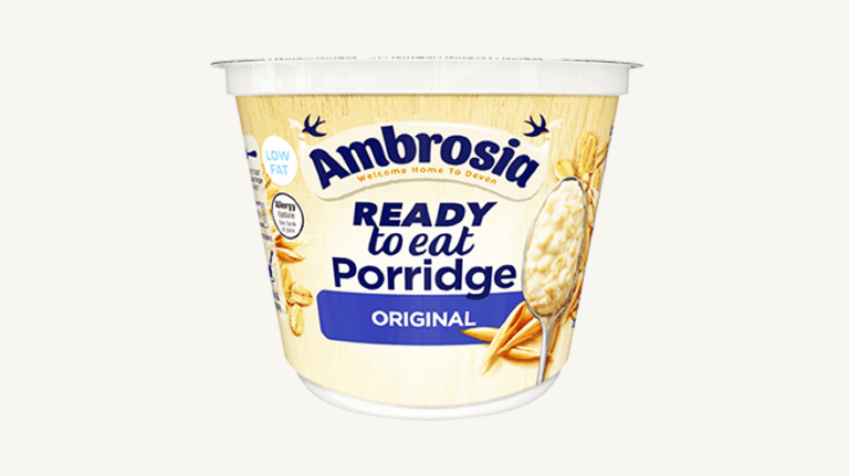 Ambrosia Ready to Eat Porridge Golden Syrup Flavour 210g - Ambrosia